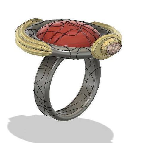 Download free STL Goa'uld ring (resin) ・ Cults