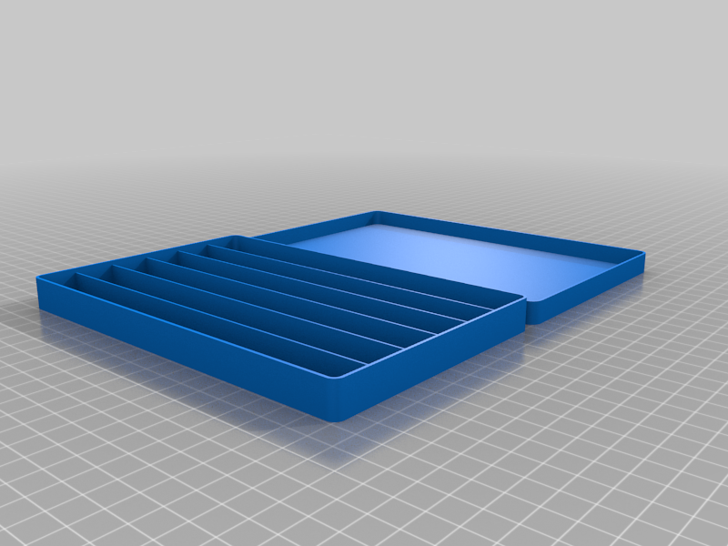 Free 3D file Simple fully customizable box with text・3D printing design ...