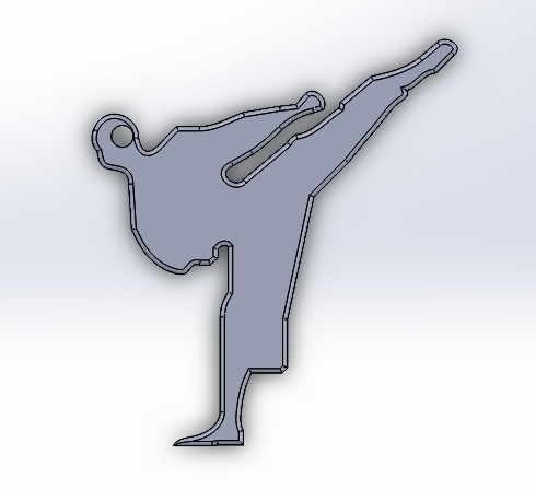 Free STL file judo key ring・3D printable design to download・Cults