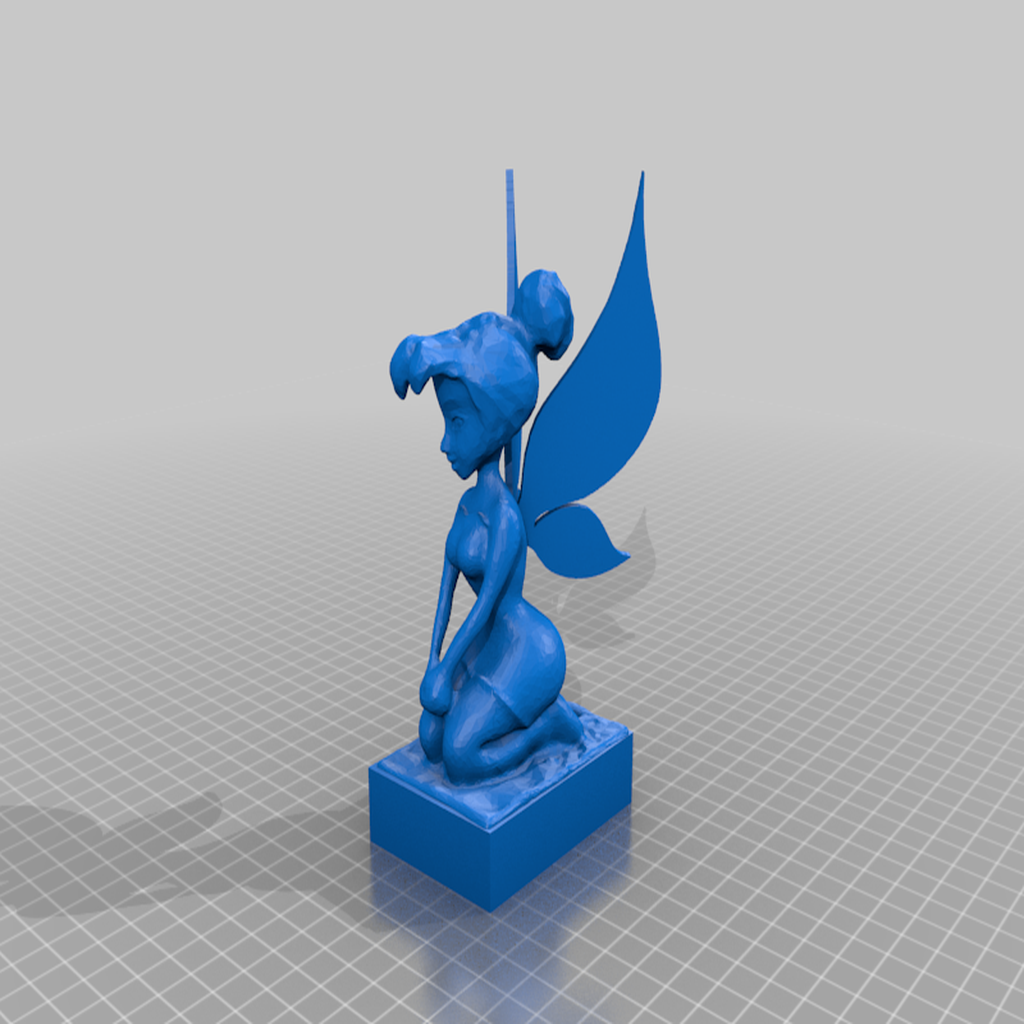Free 3D file Tinker Bell Tea Light Remix・Model to download and 3D print ...