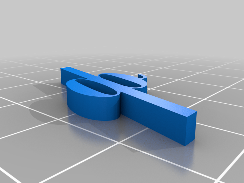 Télécharger fichier STL gratuit 3d letters font numbers stl • Modèle ...