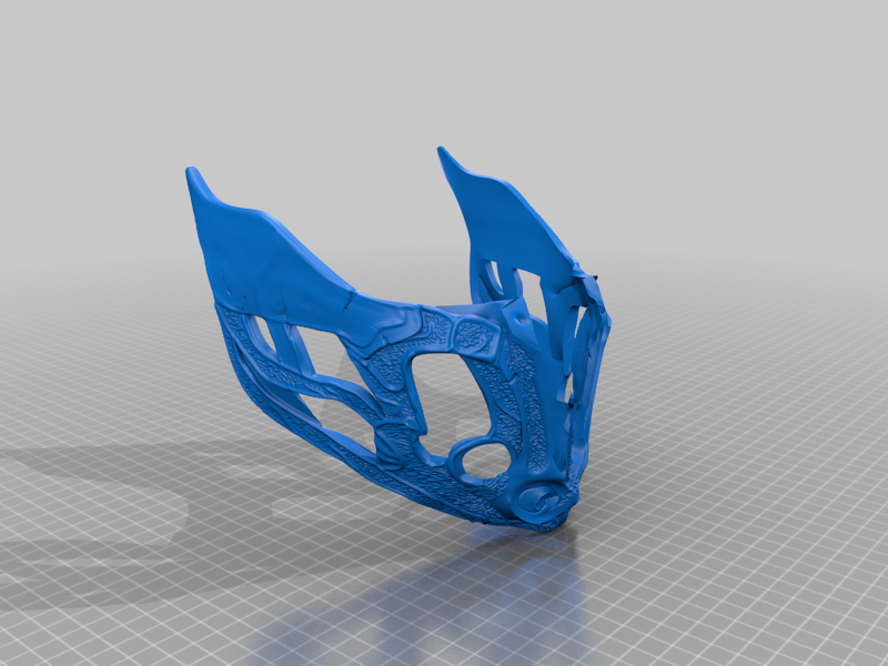 Free 3D file Sub-Zero mask・3D printable design to download・Cults