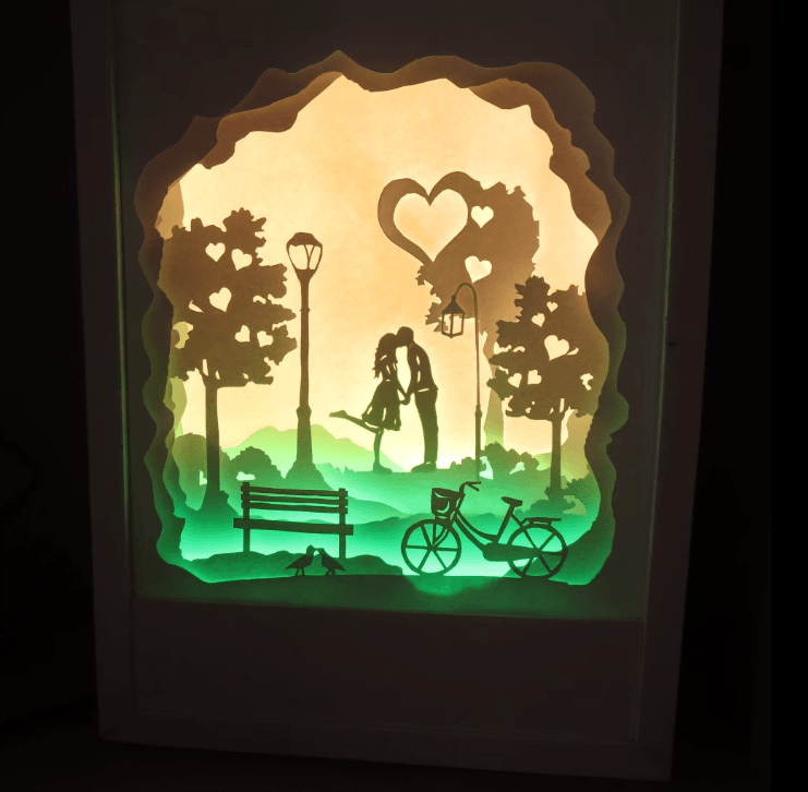 3D file 3d picture night light・3D printable model to download・Cults