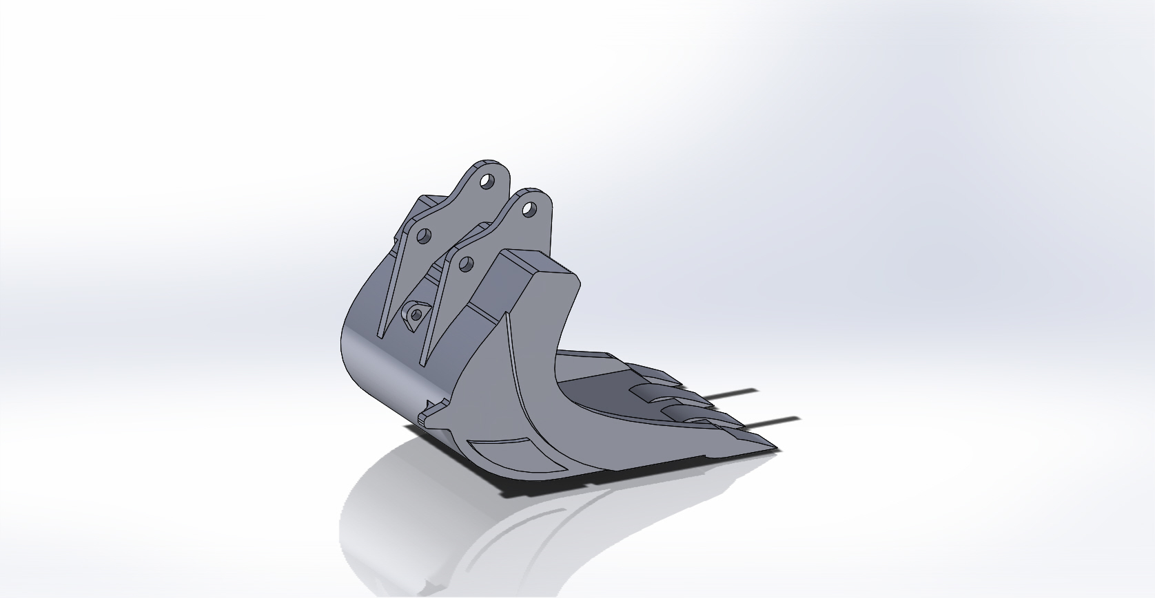 STL file Komatsu pc210 altoadige bucket・3D printable model to download ...