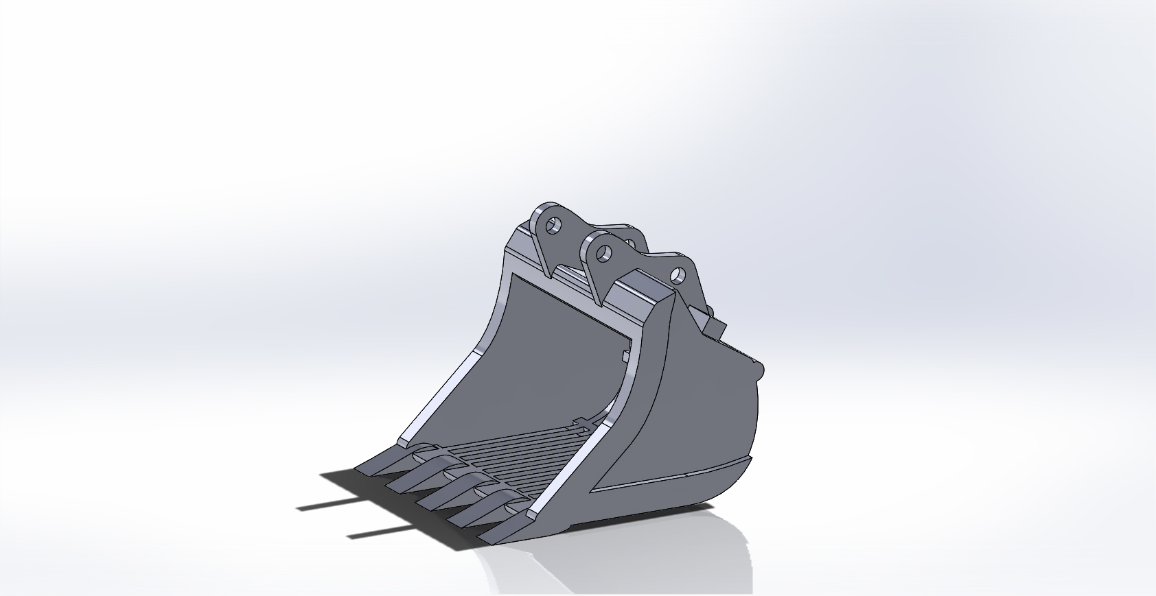 STL-Datei Komatsu pc210 screening bucket・3D-druckbares Modell zum ...