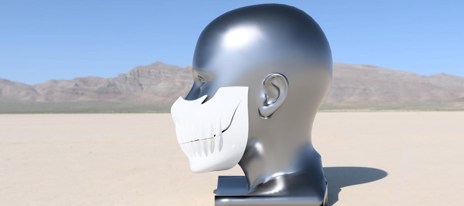 Fichier STL Harribel Hollow / Masque Espada 💬・Plan à imprimer en 3D à ...