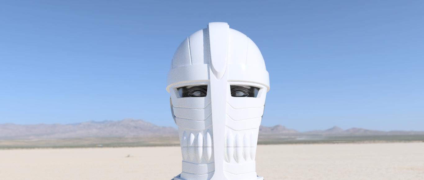 STL file Hirako Shinji Visored Mask - Bleach 🪖・3D print object to ...