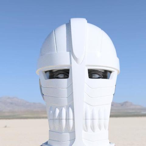 Download STL file Hirako Shinji Visored Mask - Bleach ・ Cults