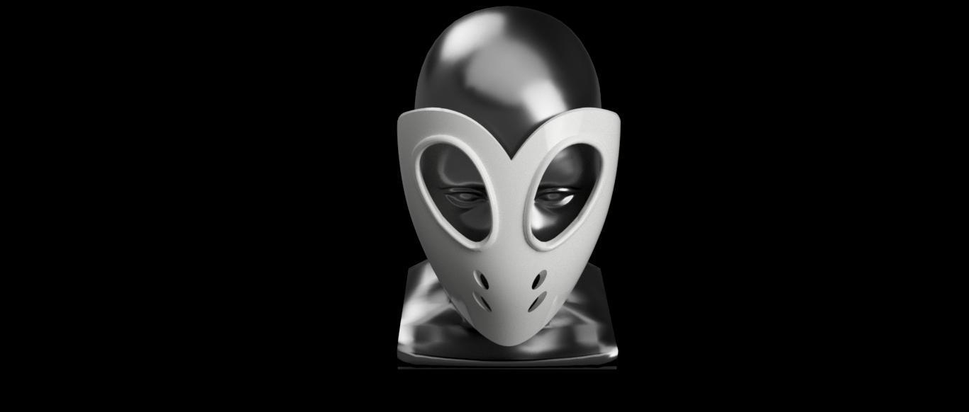 Free STL file Mashiro Visored Mask - Bleach・3D printable design to ...