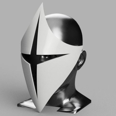 Download 3D printing designs Lisa Yadoramu Visored Mask - Bleach ・ Cults
