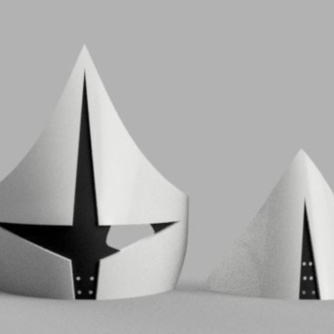 Download 3D printing designs Lisa Yadoramu Visored Mask - Bleach ・ Cults