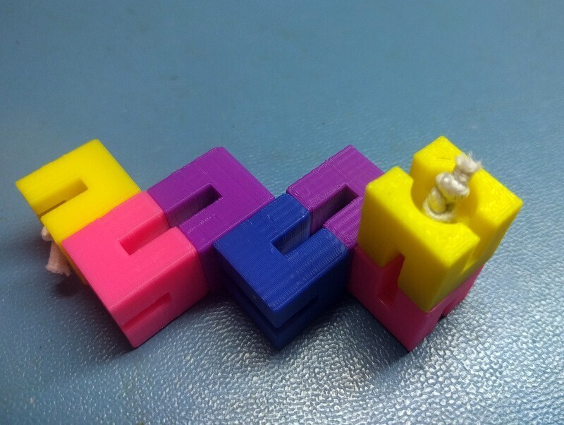 Free STL file Elastic Cubes Puzzle Therapy 🧩・Template to download and ...
