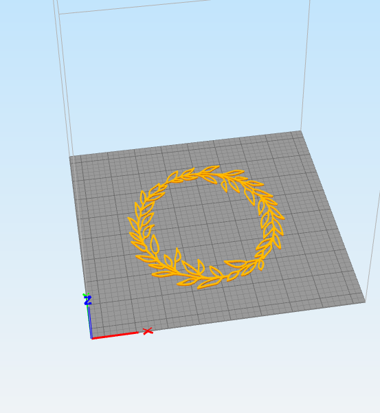 Download STL file wall decor botanical wreath set • Design to 3D print ...