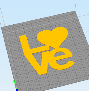 Файл STL wall decor love letters and heart・3D-печатная модель для ...