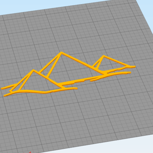 Download STL file wall decor egipt pyramids • 3D printable model ・ Cults