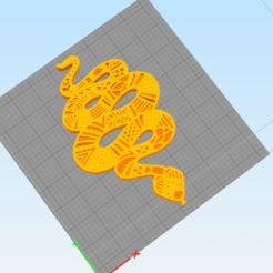 Fichiers STL pour imprimante 3D Serpent ・ Cults