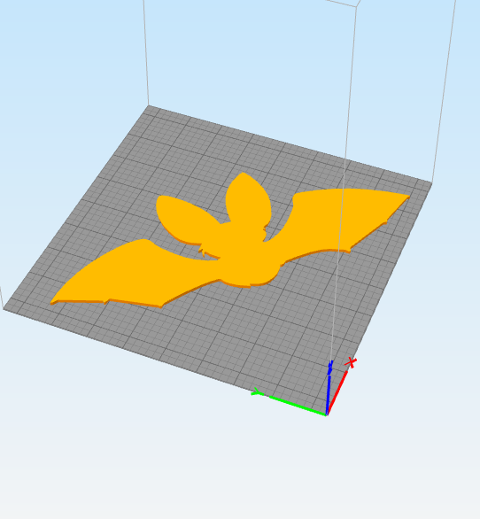 STL file wall decor bat・Model to download and 3D print・Cults