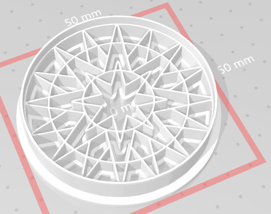Fichier STL mandala de timbres à l'emporte-pièce・Design pour imprimante ...