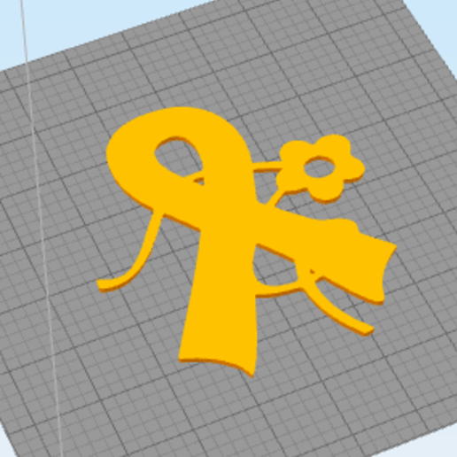 Download free STL file breast cancer ribbon • 3D printer model ・ Cults