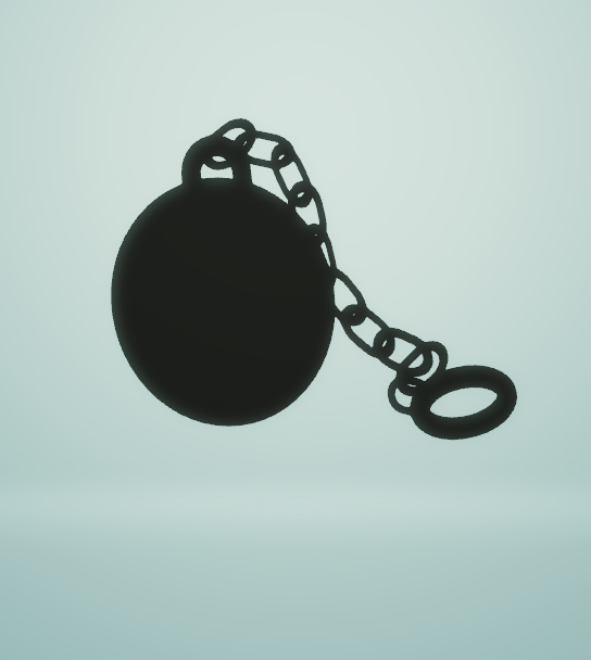 STL file wall decor prison ball・3D printer model to download・Cults