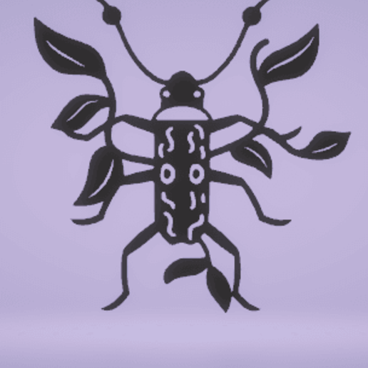 Download STL file wall decor stone fly • 3D printing object ・ Cults