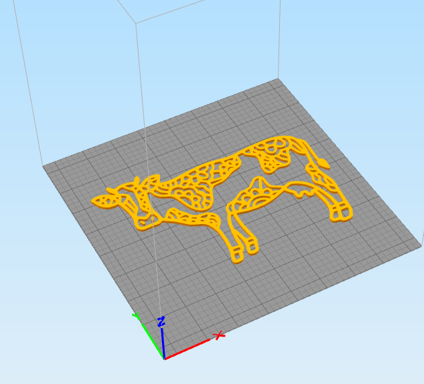 STL file wall decor cow・3D printable model to download・Cults