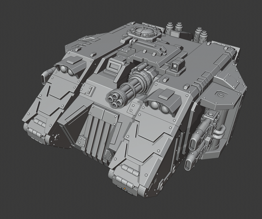 Free STL file Akhilleus-ἄλφα Pattern Ground Plunderer・Model to download ...