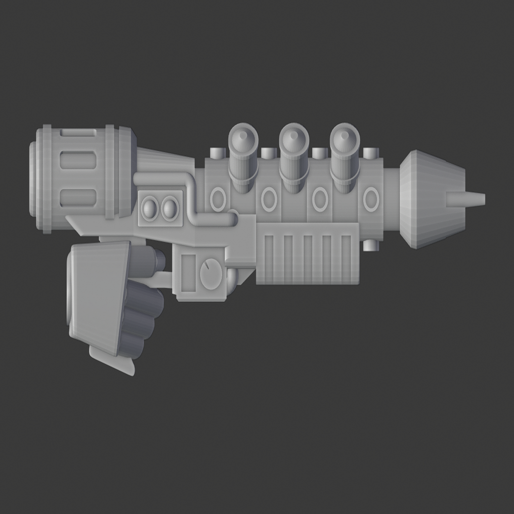 Free STL file Grav-gun 🎲・Model to download and 3D print・Cults