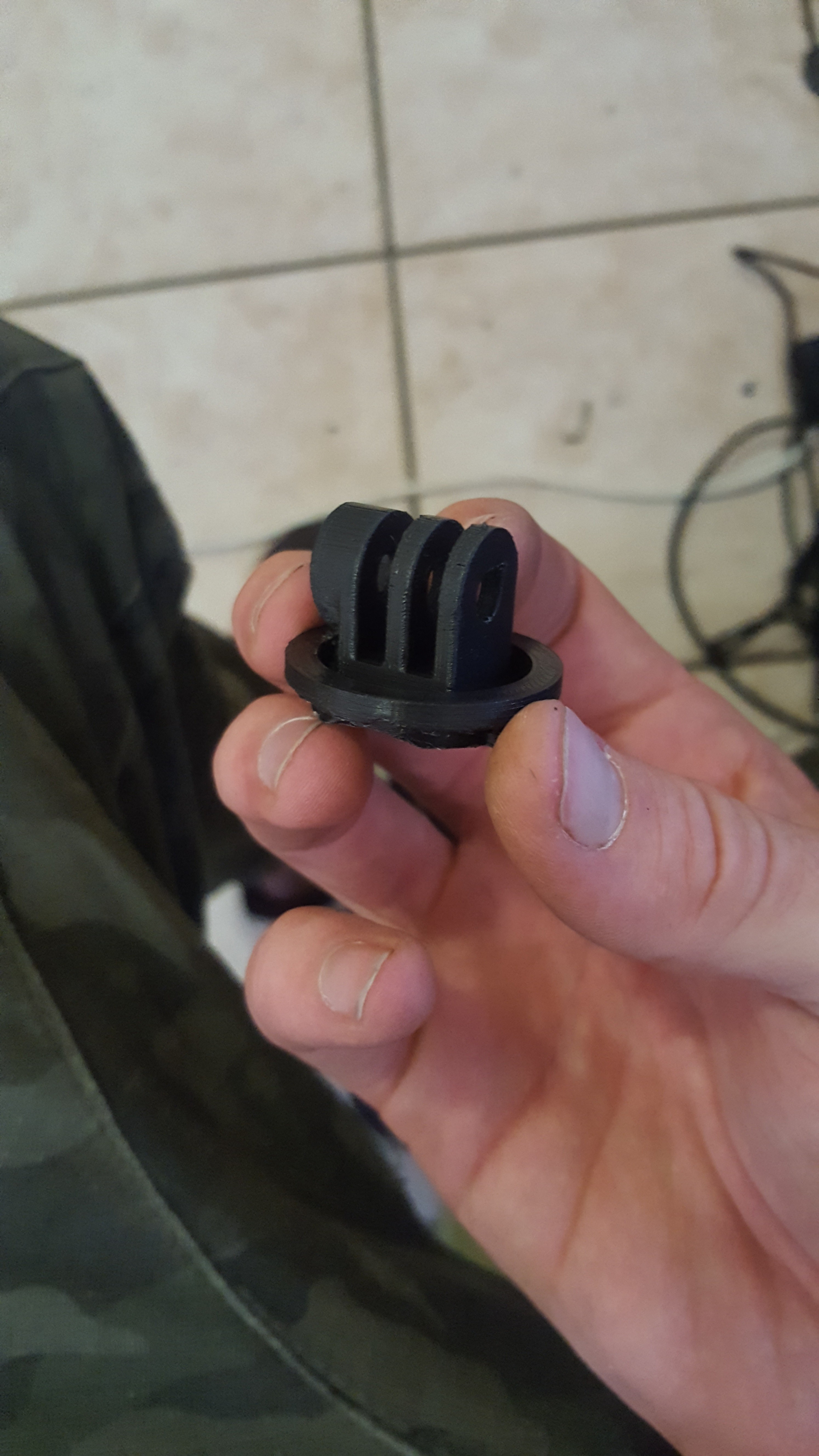 Archivo STL Go Pro to Garmin mount quick release・Modelo imprimible en ...