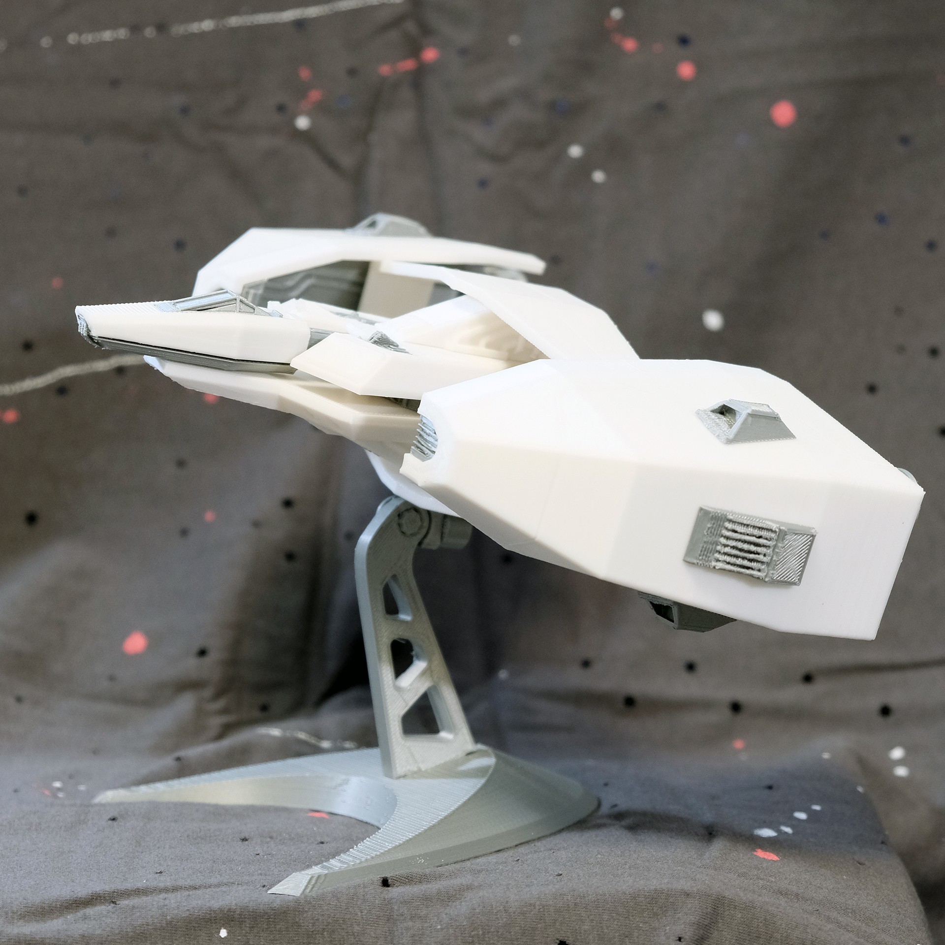 Free 3D file Spaceship Type-A 🚀・3D printer design to download・Cults