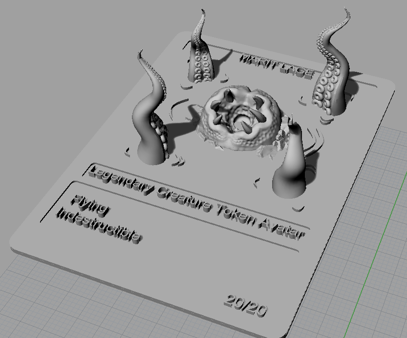 STL file Marit Lage // Magic Card -- Magic Card・Model to download and ...