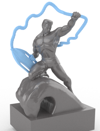 STL file Trophy LifeGuard - Lifeguard Trophy・3D printer model to ...