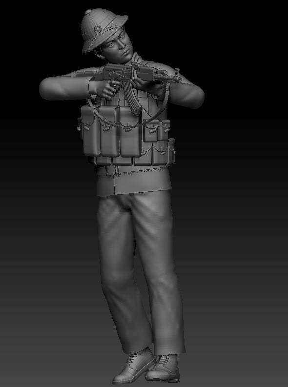 Free STL file VC Soldier 1・3D printer design to download・Cults