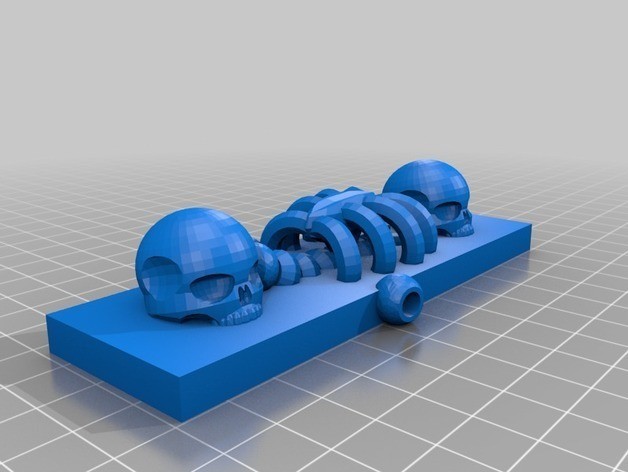 Free 3D file buggyscrazys scull・3D printing template to download・Cults