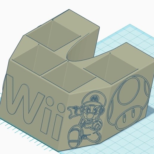Download free STL file wiimote storage • 3D print object ・ Cults