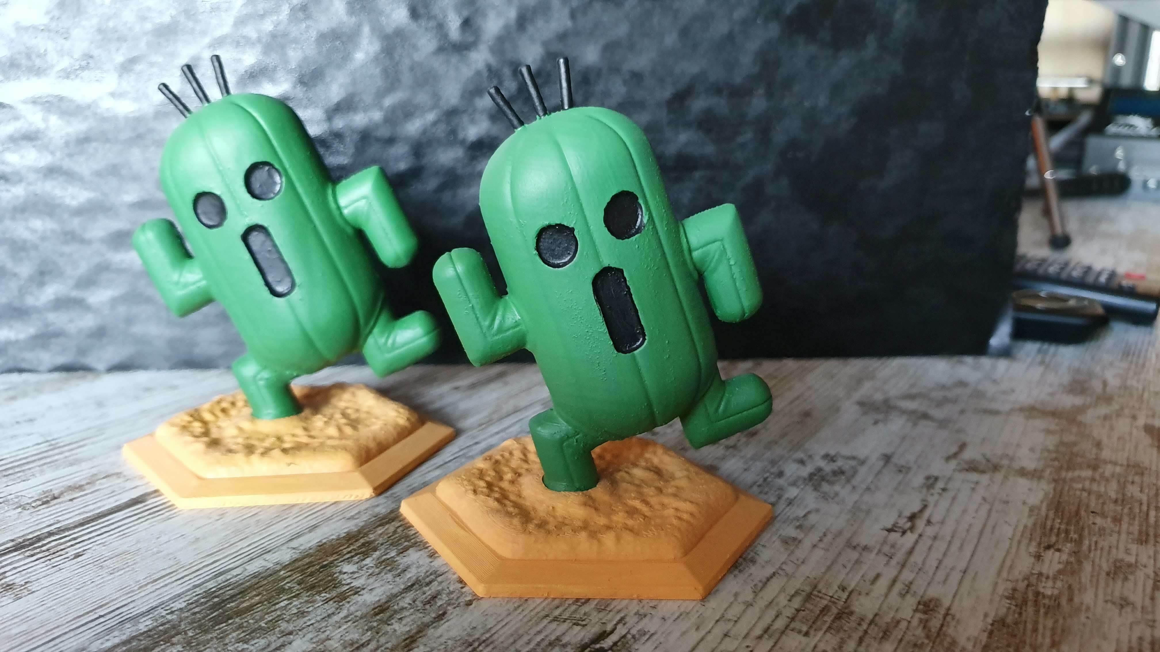 3D printer Cactuar + Cactuar Conductor • made with Ender 3・Cults