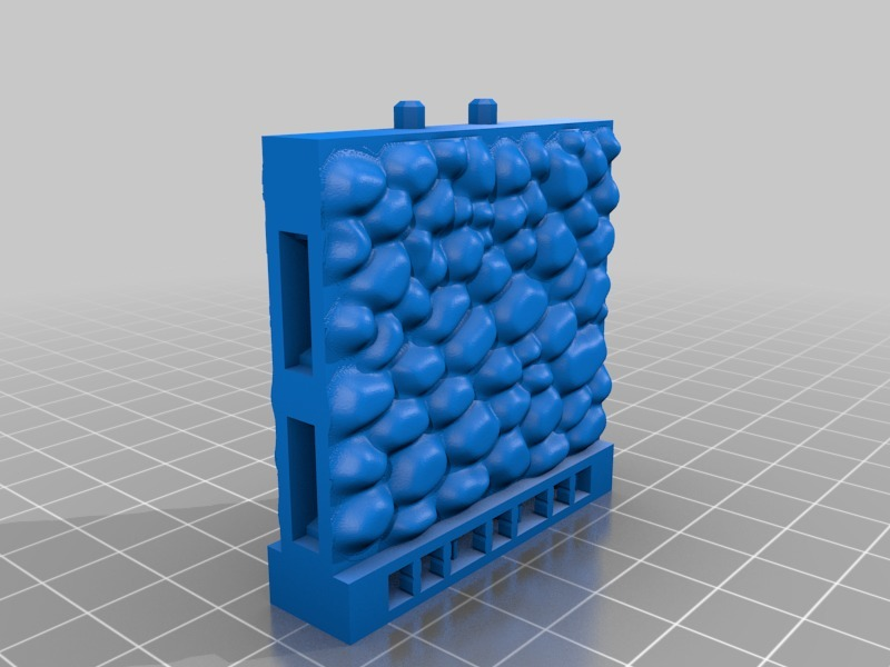 Free STL file Stone wall Terrain tile - Compatible with OpenLOCK™・3D ...