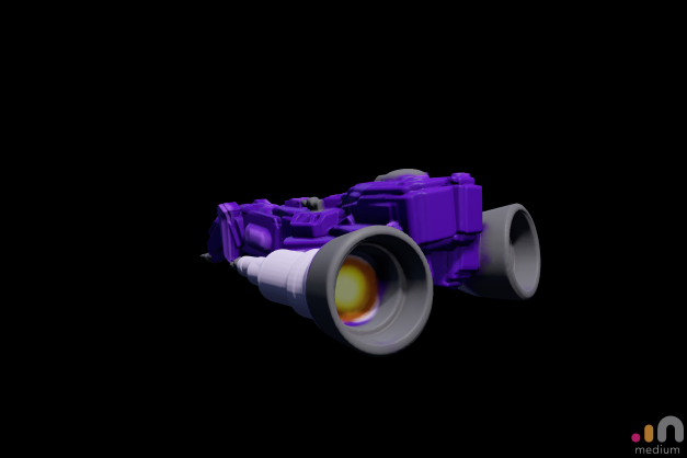 Archivo STL gratis Nave espacial Cerkit nº 1・Objeto para impresora 3D ...