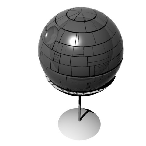 Download STL file Death Star Model • 3D printing object ・ Cults