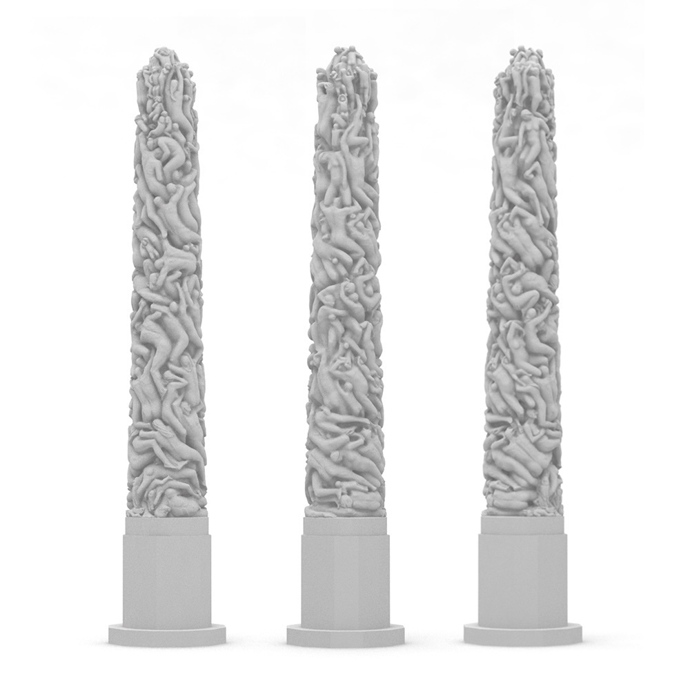 Free 3D file Vigeland - The Monolith (1929-1942)・Design to download and ...