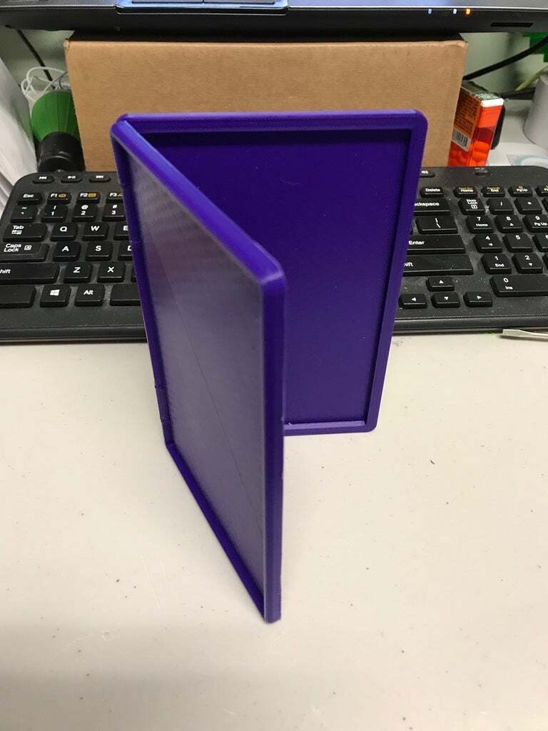 Бесплатный STL файл Greeting Card Base・Шаблон для 3D-печати для ...