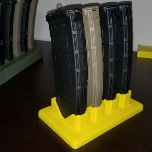 Download free STL file MODULAR AR15 MAGAZINE STORAGE (VERSION 2 - LITE ...