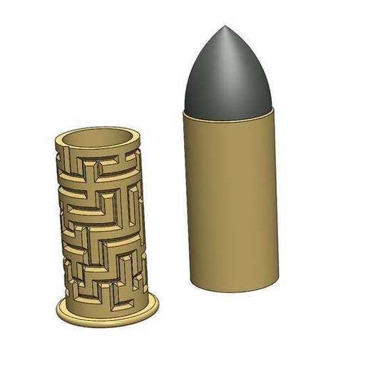 Download free STL file BULLET PUZZLE • 3D printable object ・ Cults