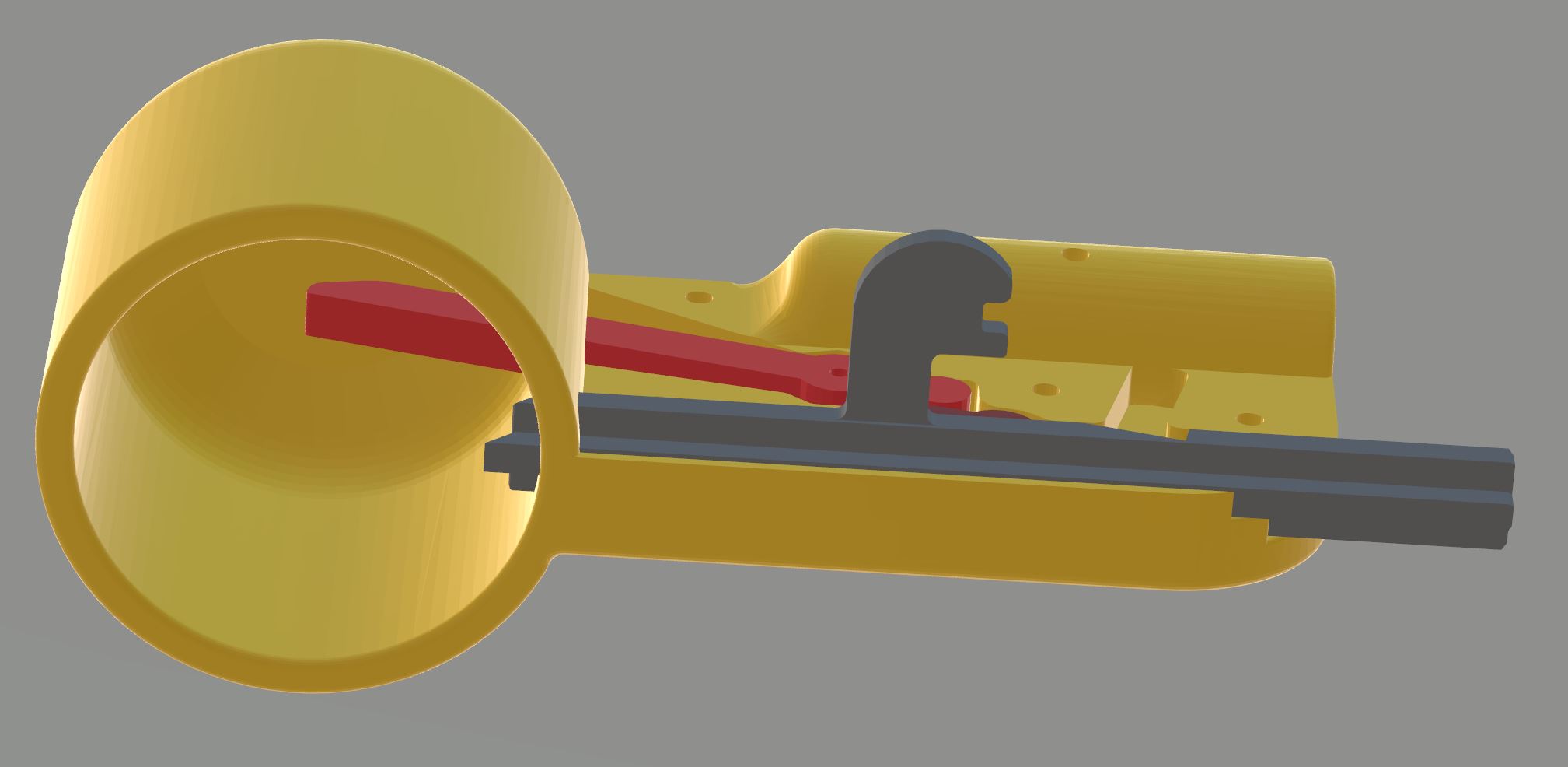 STL file Golf Ball Trap: Automatic Grabber with Cocking Mechanism・3D ...