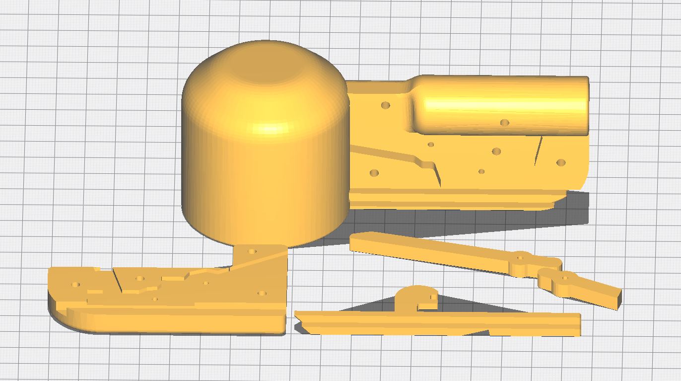 STL file Golf Ball Trap: Automatic Grabber with Cocking Mechanism・3D ...