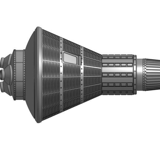 Download STL file NASA Spacecraft - Mercury Space Capsule • 3D ...