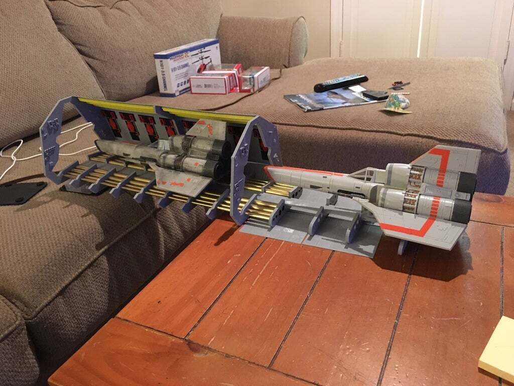 Free STL file Battlestar Galactica Viper Launch Tube 🏗️・3D printing ...