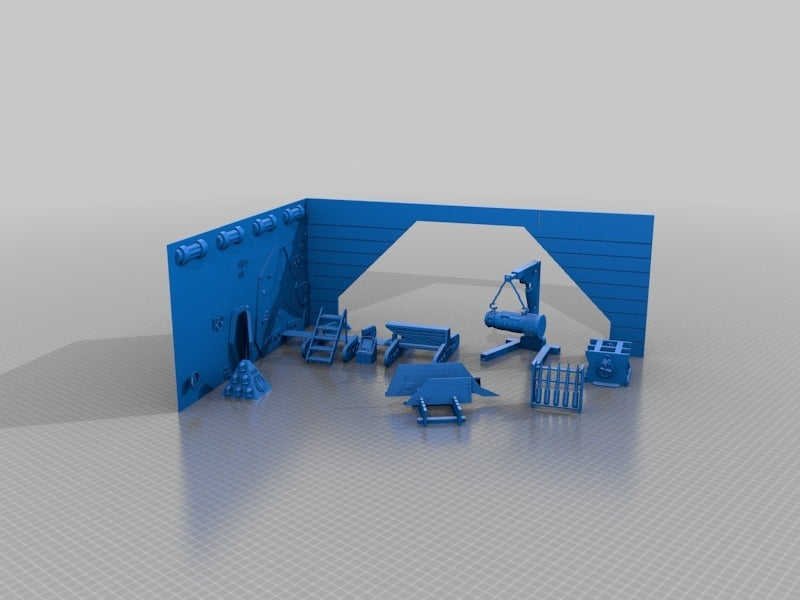 Free STL file Viper Staging Area HB1 03 🧞‍♂️・Template to download and ...