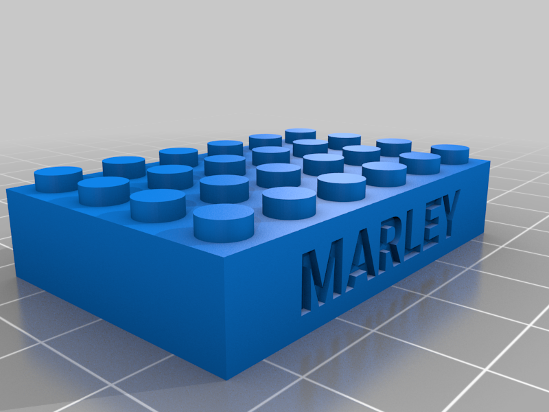 Free STL file My CustomizTestbricksed LEGO compatible Text Bricks・3D ...