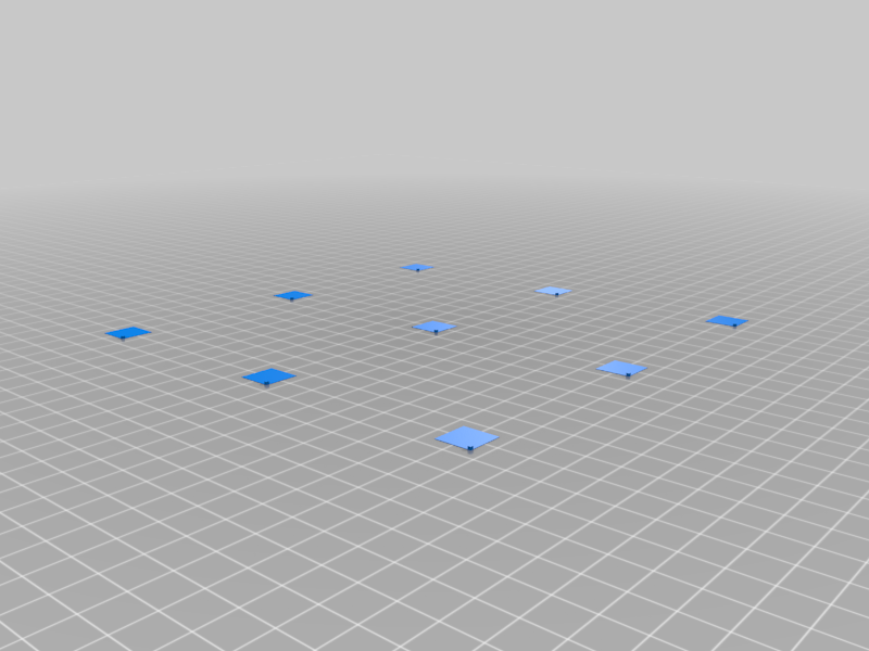 Free 3D file Bed Leveling Calibration Test Object (Parametric ...